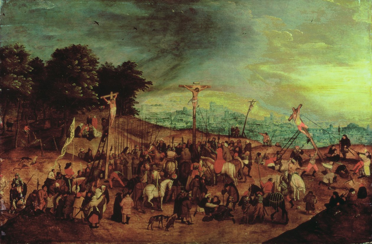 La crucifixión | Pieter Brueghel the Younger